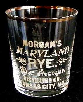 pre-Pro Shot Glass: "Morgans Maryland Rye"