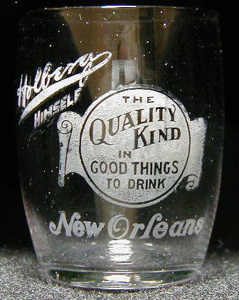 pre-Pro Shot Glass: "Holberg Himself"